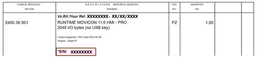 Movicon 11.6 Licence Activation