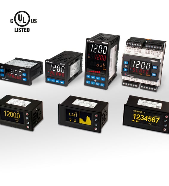 UL marking restored for all controllers/indicators