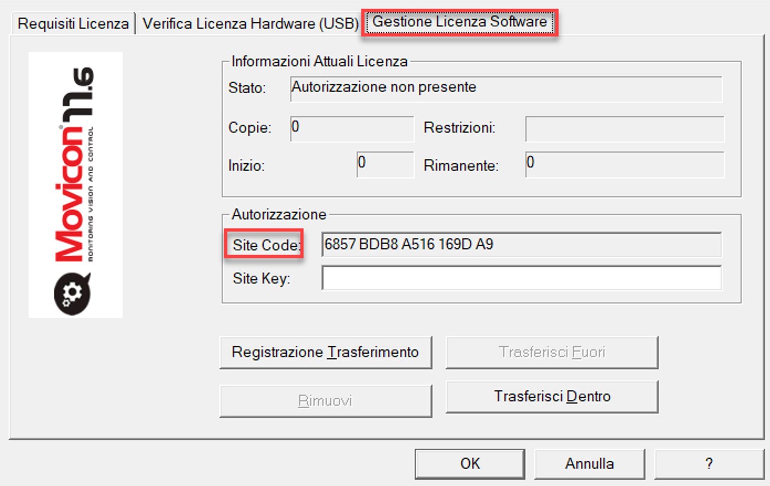 Movicon 11.6 Licence Activation